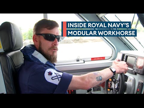 How Royal Navy’s tiny SEA-class work boat provides invaluable ...