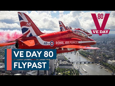 VE Day 80 LIVE | London Flypast – Military & War News